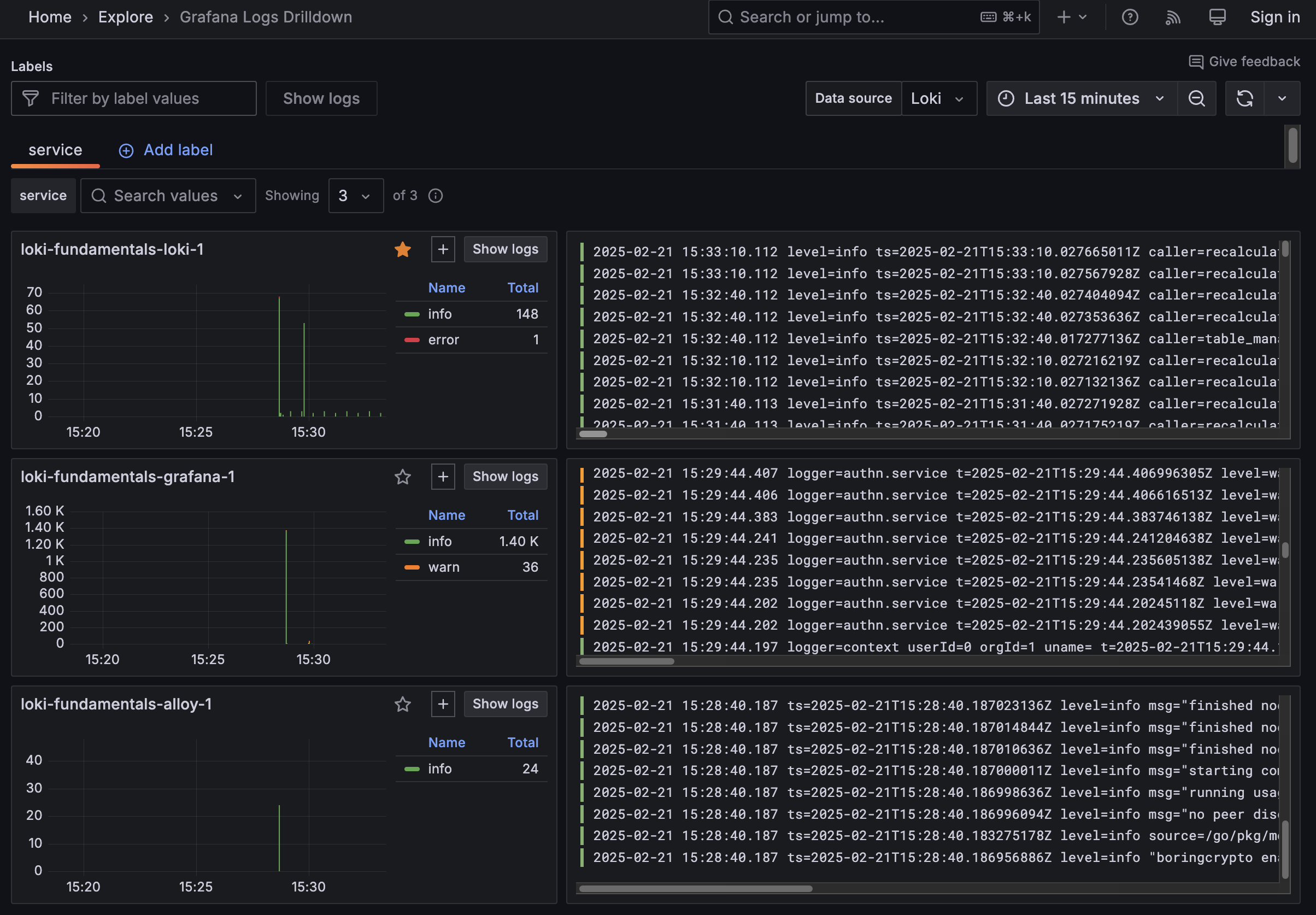 Loki 教程 | Grafana Loki 文档 - Grafana 可观测平台