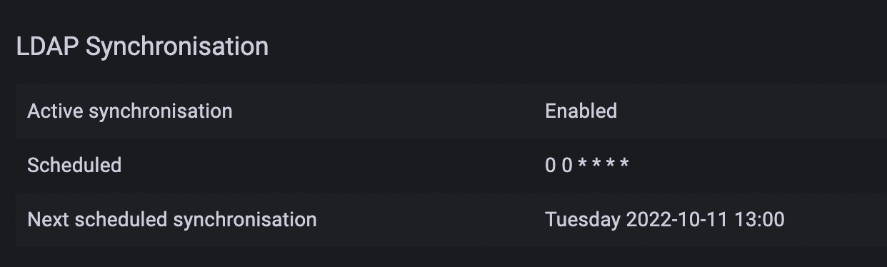 配置 LDAP 认证 | Grafana 文档 - Grafana 文档